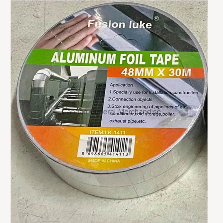 duct tape aluminum cloth mesh adhesive grey silver masking packaging ...