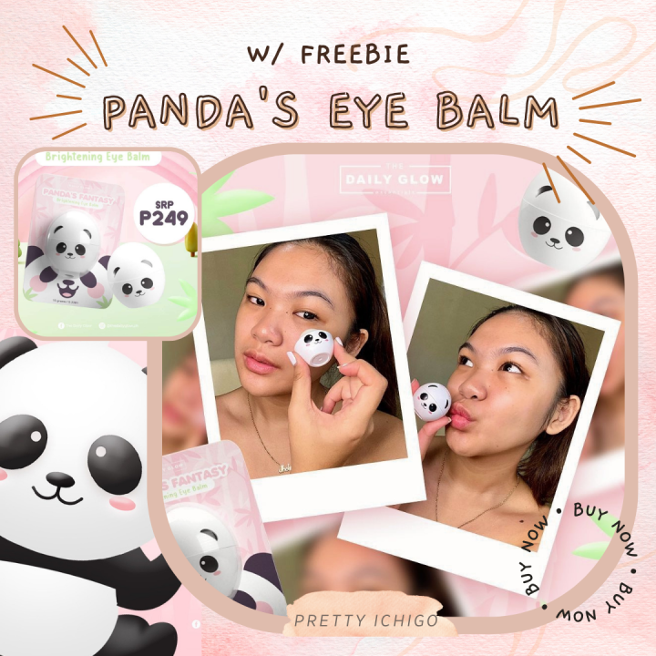 Panda's Fantasy Brightening Eye Balm with Bakuchiol by The Daily Glow ...