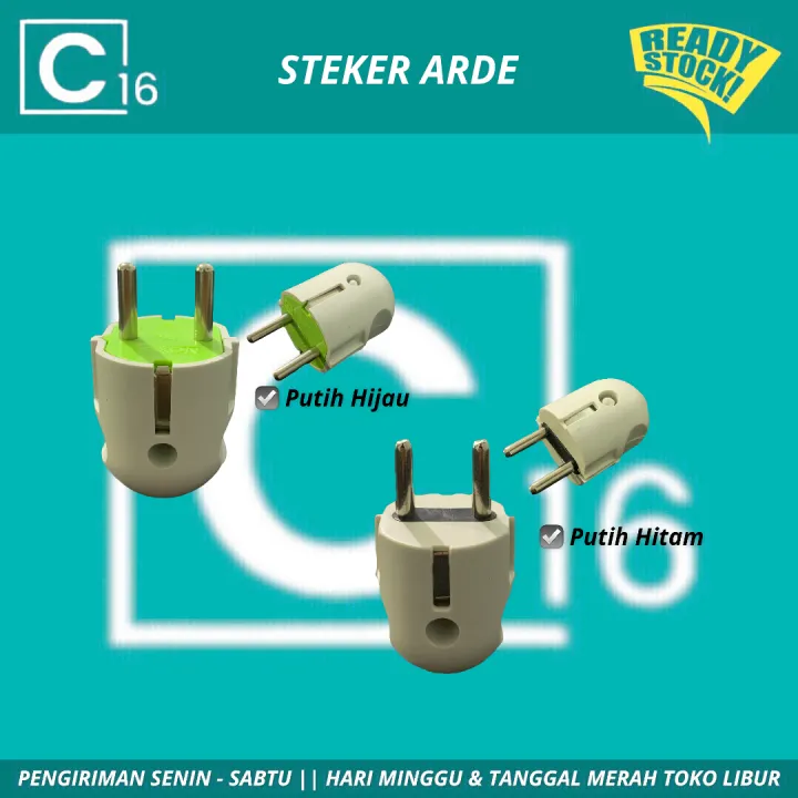 Steker Arde Colokan Listrik Kuningan SNI Bulat | Lazada Indonesia