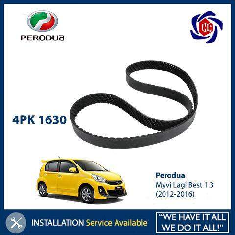 Perodua Myvi Lagi Best 1.3 (2012-2016) Original Fan Belt V Belt 4PK1630 ...