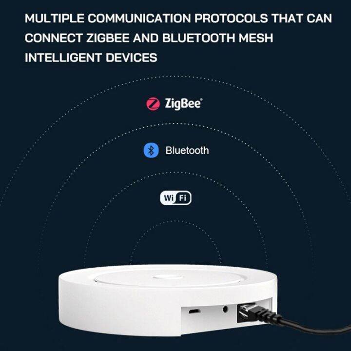 New Tuya Zigbee Gateway Wired And Wired Graffiti Bluetooth-compatible ... New Tuya Zigbee Gateway Wired And Wired Graffiti Bluetooth-compatible ...
