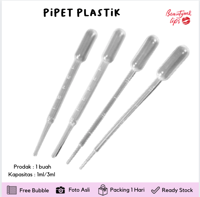 Pipet Plastik Ukuran 1 ml 14.5 cm / Pilkada / Tetes / Rapid 1 pcs ...
