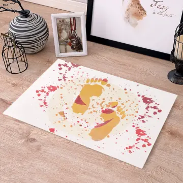 When Wet Blood Bath Mat