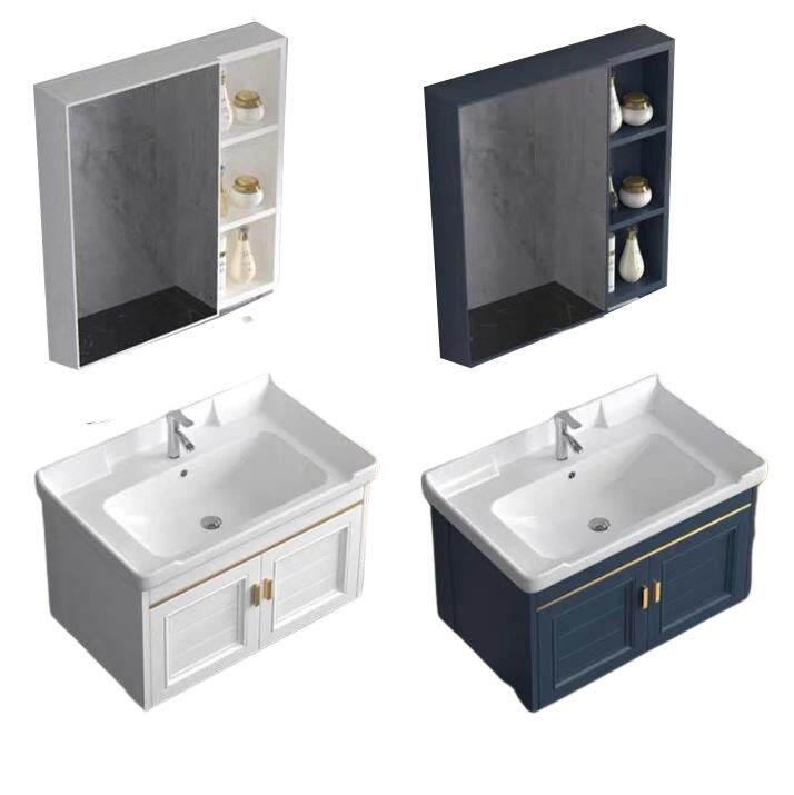 IN STOCK Wash basin cabinet combination bathroom cabinet, wash basin ...