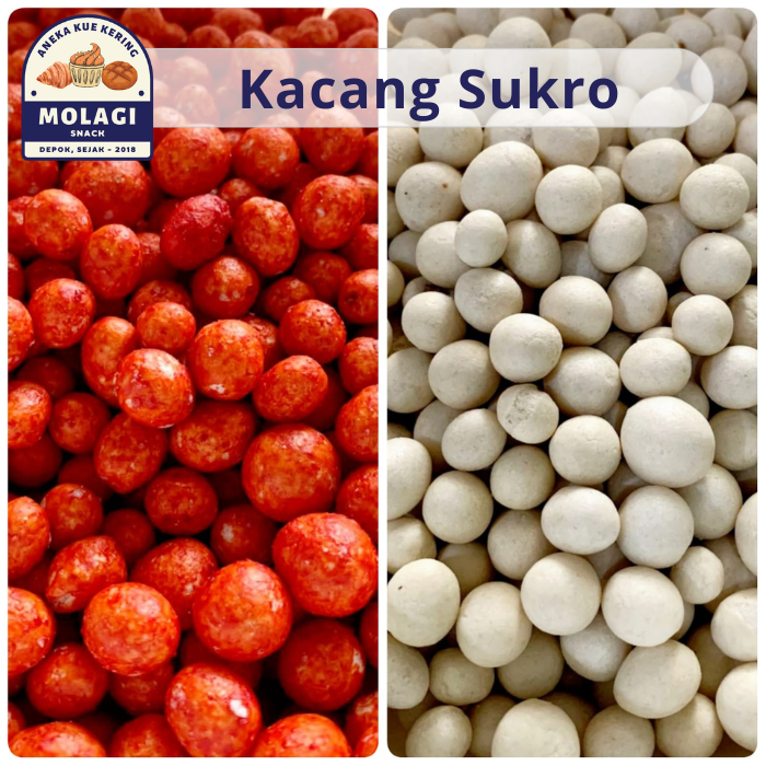 Kacang Sukro / Kacang Atom Sukro 250 Gram (2 varian rasa) - Molagi ...