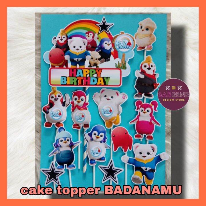 BADANAMU CAKE TOPPER BAKEWARE DECORATION | Lazada