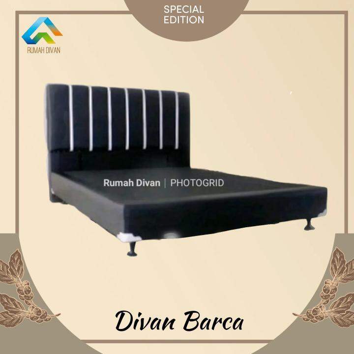 DIVAN DIPAN RANJANG TEMPAT TIDUR SANDARAN BARCA BISA PILIH WARNA ALAS KASUR SPRINGBED | Lazada ...