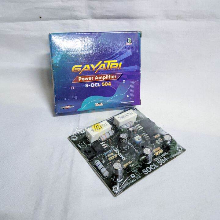 Kit Power Amplifier SOCL 504 Gayatri Ranic Type 849 | Lazada Indonesia