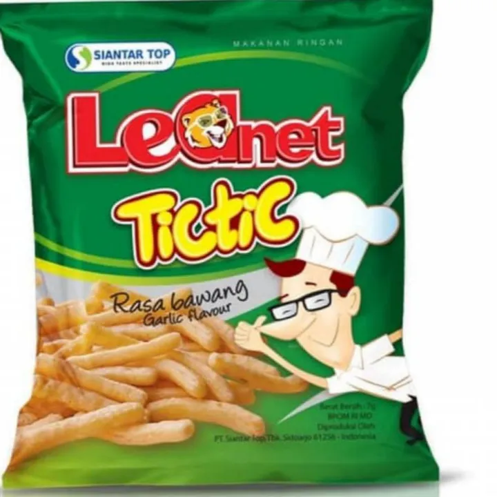 Cemilan Jadul Leanet Tictic Bawang isi 60 pcs | Lazada Indonesia
