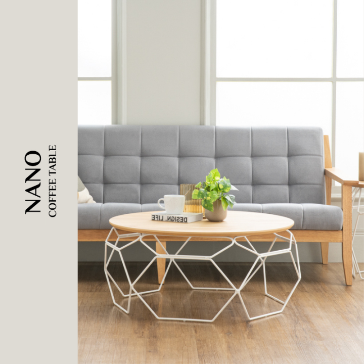 hinlim.com - NANO Coffee Table / Metal Leg Coffee Table / Meja Kopi ...