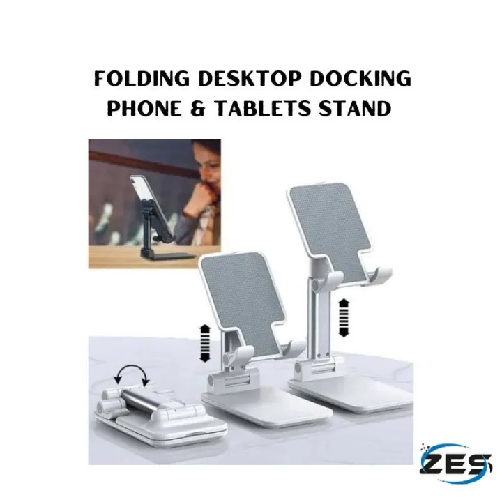 Folding Desktop Handphone&Tablets Docking L305 | Lazada Indonesia