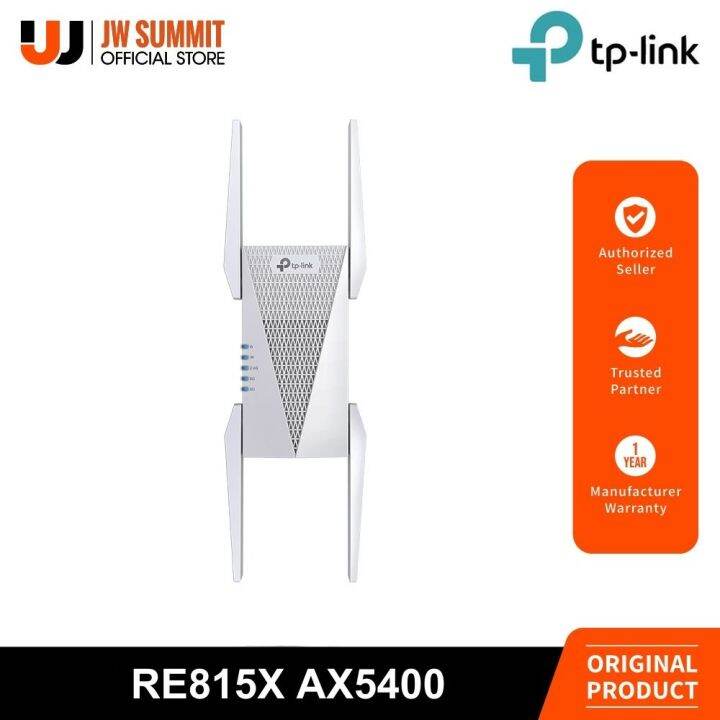 TP-Link RE815X AX5400 Mesh Tri-Band Wi-Fi 6 Range Extender | Lazada PH
