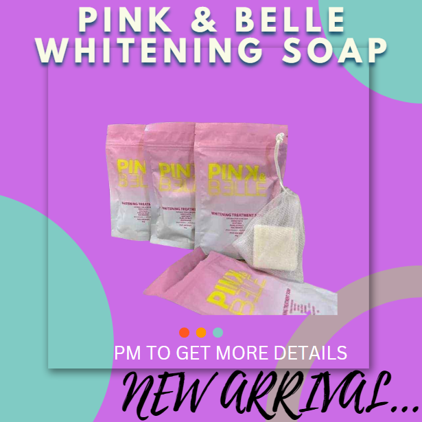 PINK & BELLE WHITENING SOAP 65G | Lazada