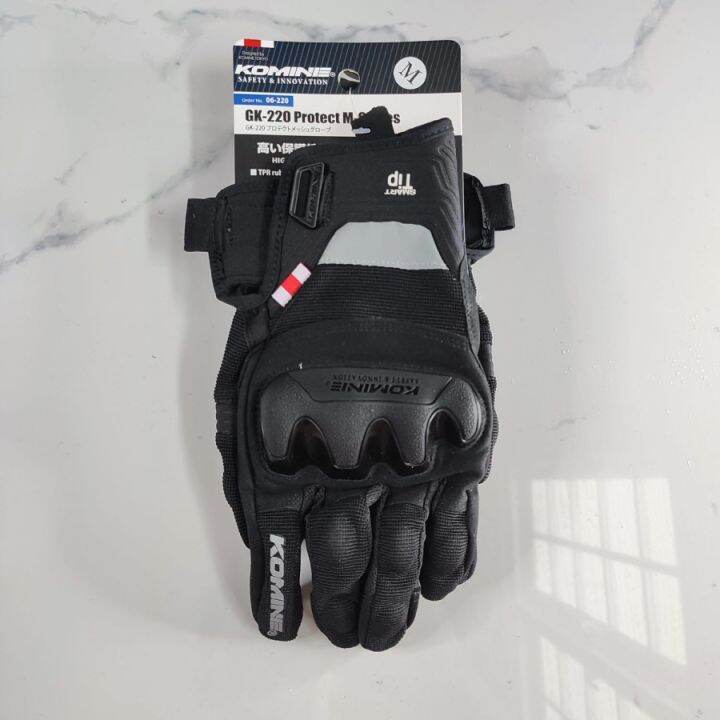 Sarung Tangan Motor KOMINE GK 220 Mesh Protect | Lazada Indonesia