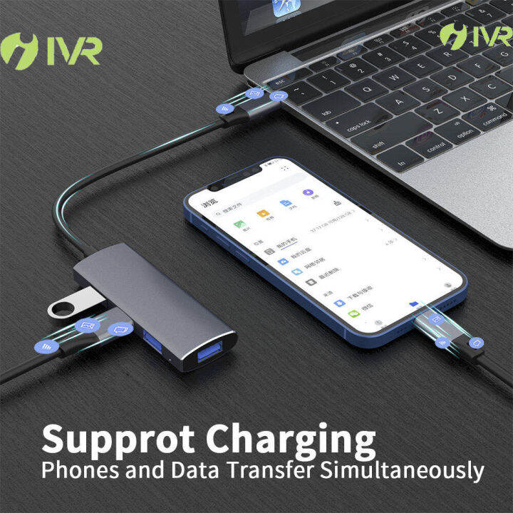 IVR 4 In 1 Converter High-speed Transmission Usb3.0 Type-c Interface ...