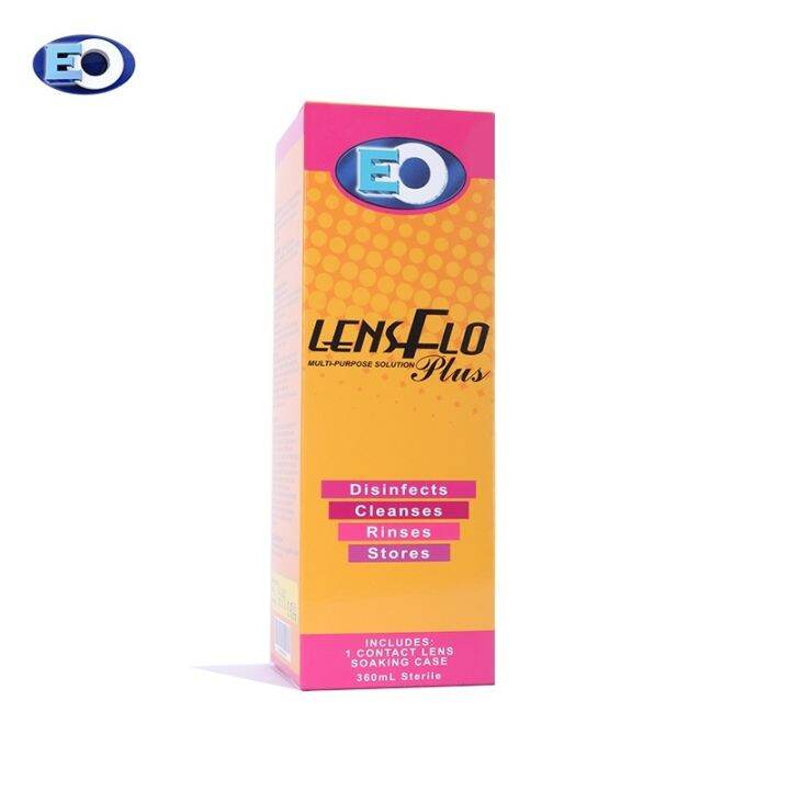 EO Lensflo Plus - Multi-Purpose Contact Lens Solution 360ml | Lazada PH