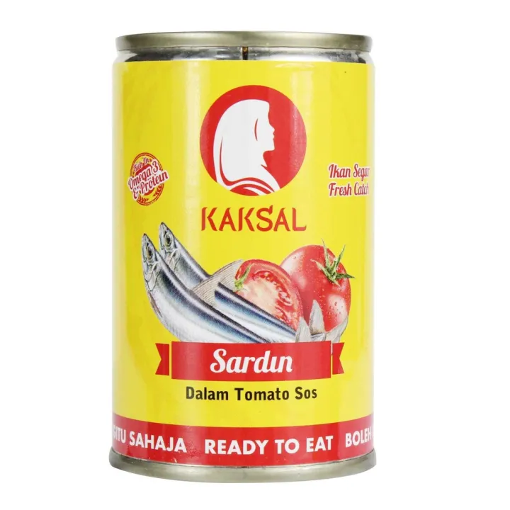 Kak Sal Sardine In Tomato Sauce (155g) | Lazada