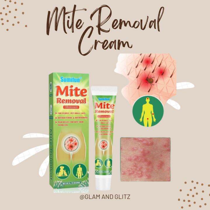 100% Effective Sumifun Mite Removal Mites and Lice Cream Body Care ...