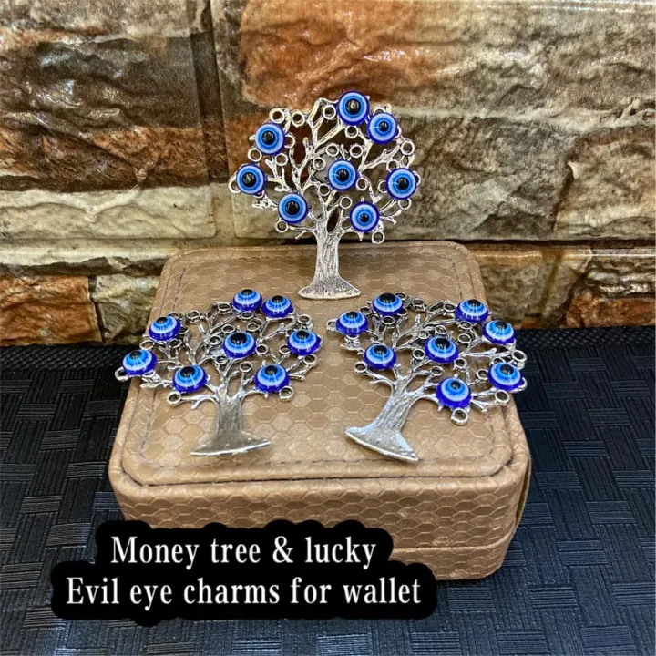 lucky evil eye & Money tree charms for Wallet & bag | Lazada PH
