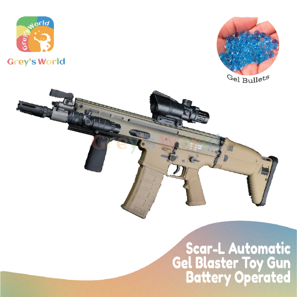 SCAR-L, Toy for boys, SCAR V2 Gel water ball blaster guntoy, automatic ...