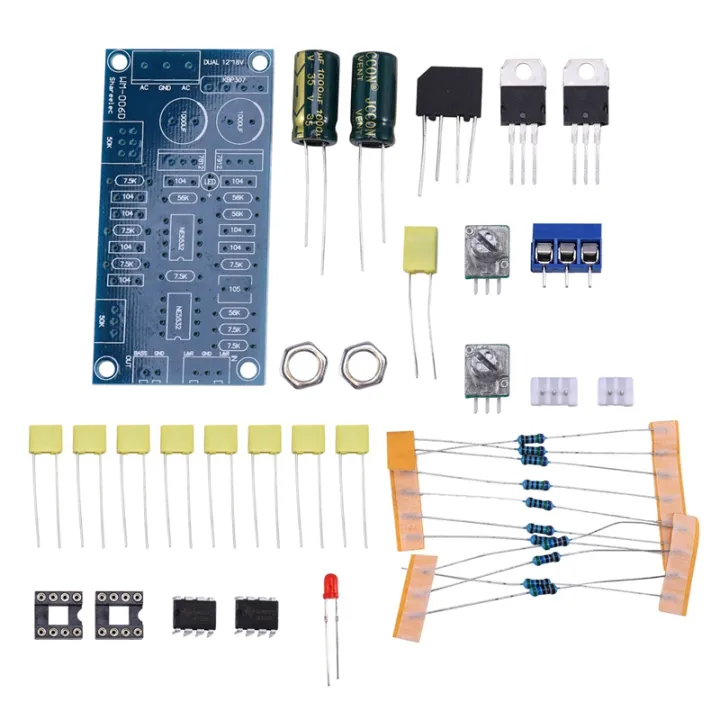 Low Pass Filter Bass Subwoofer Pre Amp Amplifier Board Dual Power Low Pass Filter Bass