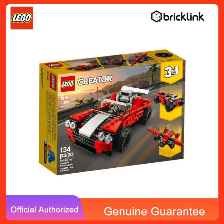 LEGO 31100 Creator 3-in-1 Sports Car 134pcs 6+ LEGO Building block toys ...