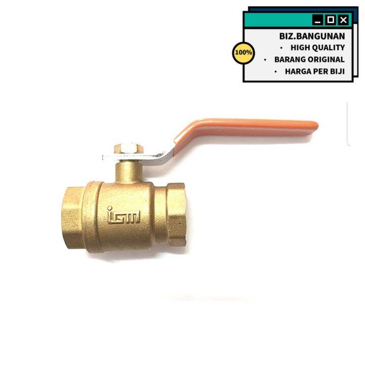 BALL VALVE KUNINGAN IGM 3/4 INCH - BALLVALVE STOP KRAN - STOPKRAN | Lazada Indonesia
