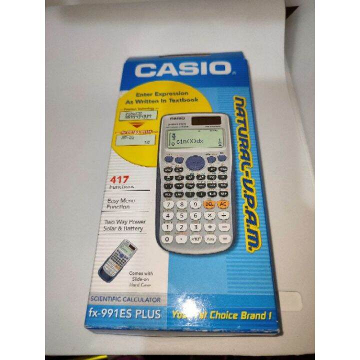 Casio Scientific Calculator fx-991E PLUS / fx991es / fx 991es 2nd ...