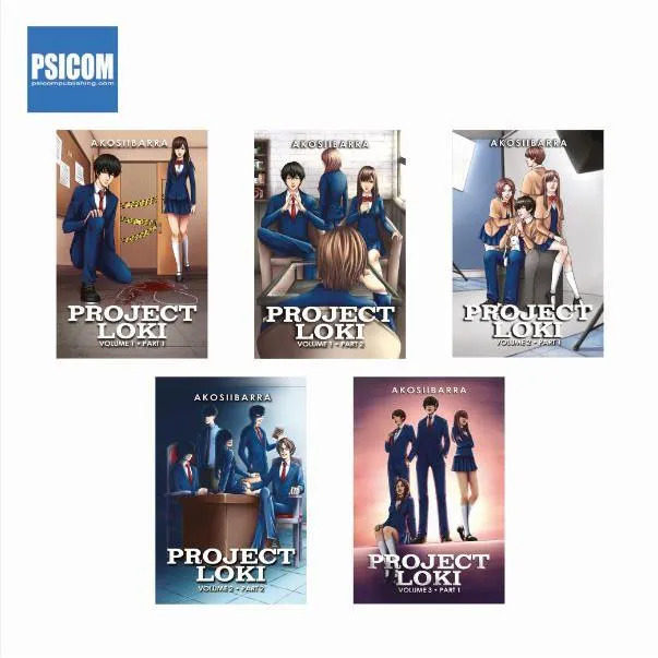 PSICOM BUNDLE - Project Loki by AkosiIbarra (5 Books) | Lazada PH