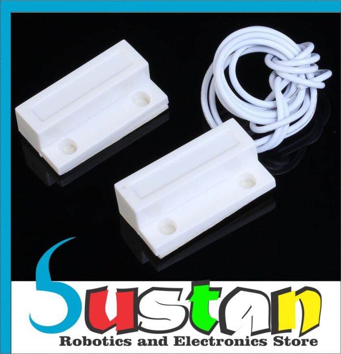 MC-38 MC38 Door Window Sensor Magnetic Switch Home Alarm System pintu | Lazada Indonesia