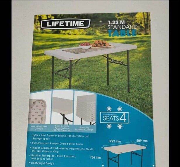 Lifetime table 4ft | Lazada PH