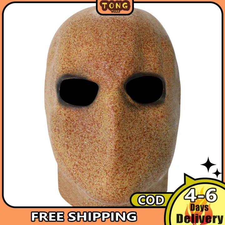 Halloween Evil Faceless Man Latex Mask Horror Funny Skeleton Faceless ...