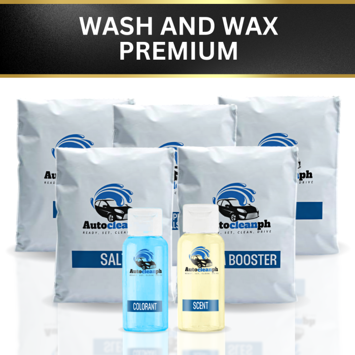 [ CAR SHAMPOO DIY KIT ] Autoclean Car Shampoo DIY KIT 12x Carnauba Wax ...