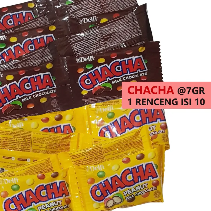 1 RENCENG CHACHA MILK CHOCOLATE ISI 10 | Lazada Indonesia