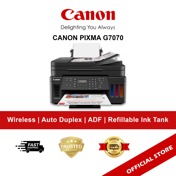 Canon PIXMA G7070 Inkjet Printer | Lazada Singapore