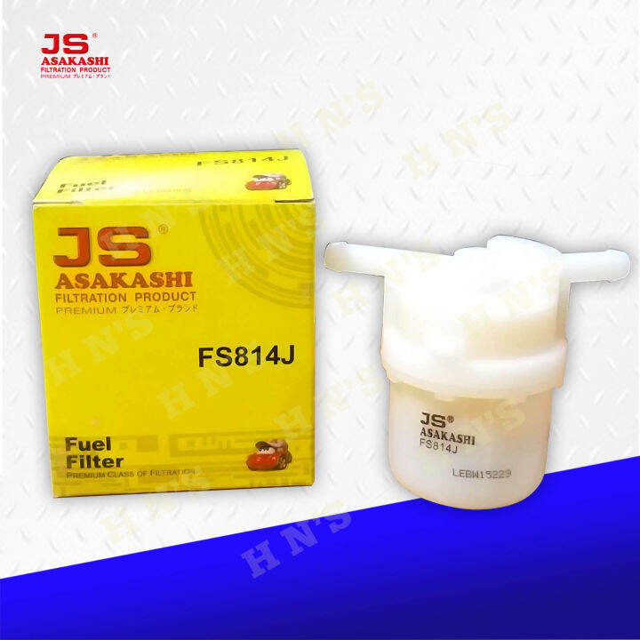 JS Fuel Filter FS-814J For Honda Civic SOHC 1.2/1.5 ( 1990-1992 ) ( Vic ...