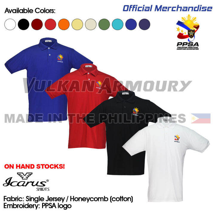 PPSA Cotton Polo Shirts (Single Jersey / Honeycomb) - Embroidery | by ...