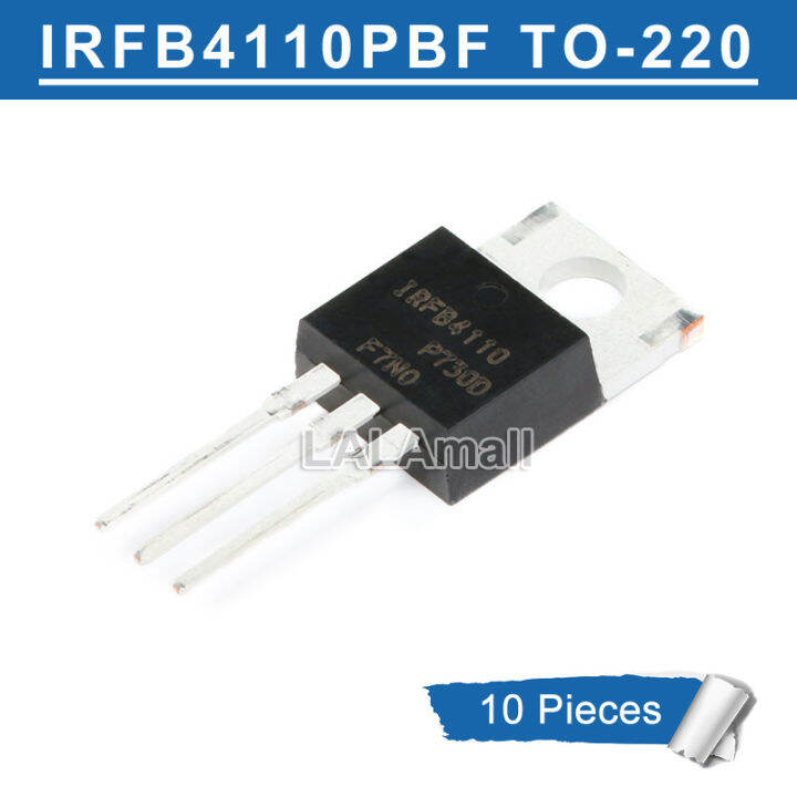 10pcs Original IRFB4110 TO220 IRFB4110PBF TO-220 N-channel 100V/180A ...