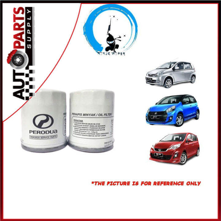 100% ORIGINAL PERODUA ENGINE OIL FILTER FOR PERODUA KANCIL VIVA KELISA ...