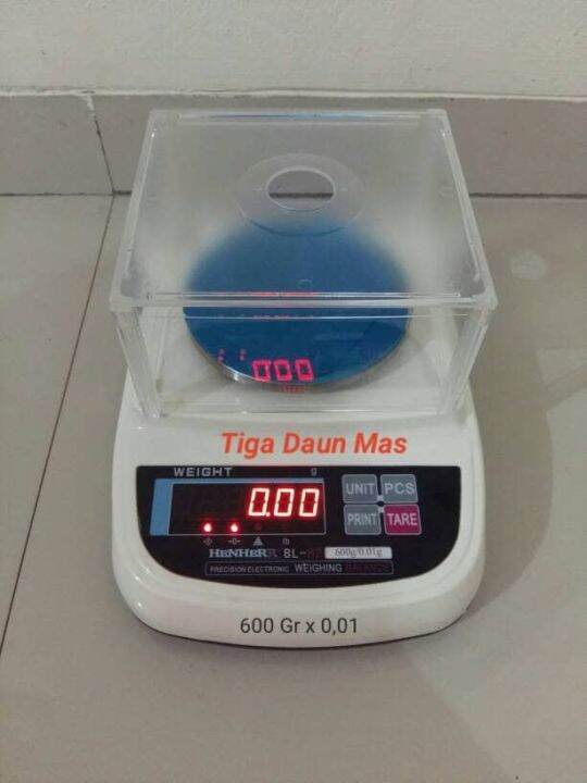Timbangan Emas / Timbangan Analitik / Lab Henherr 600 Gr x 0,01 ...