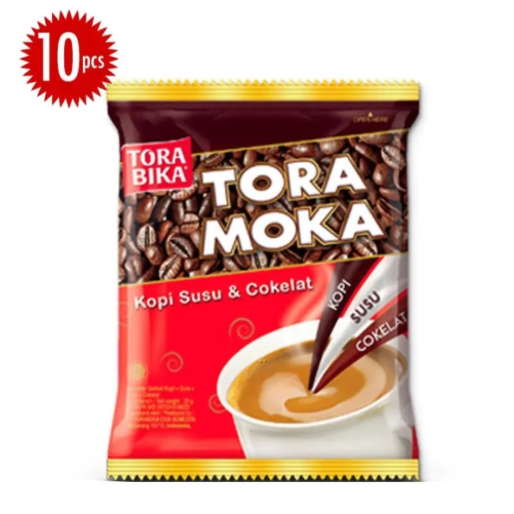 Torabika tora moka 1 renceng 10 sachet x 28gr | Lazada Indonesia