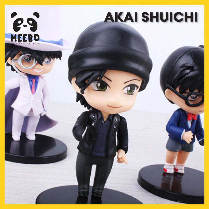 MEEBO Anime Chibi Figure: Detective Conan Akai Shuichi Chibi Rye ...