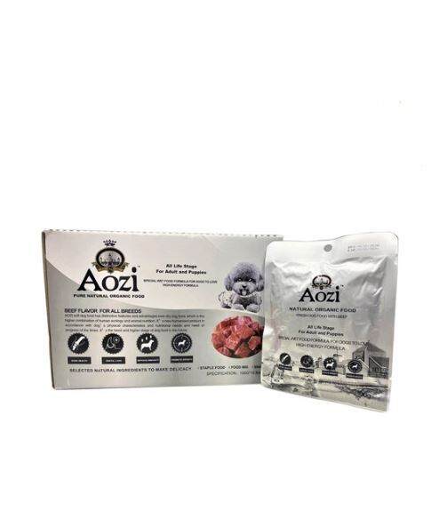 Aozi Beef Wet Dog Food 100g (12 pouches) | Lazada PH