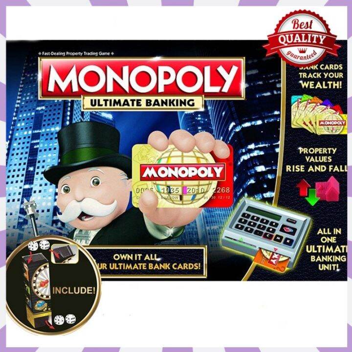 [Promo] Ultimate Banking Monopoly Board Game (ภาษาอังกฤษ) - บอร์ดเกม ...