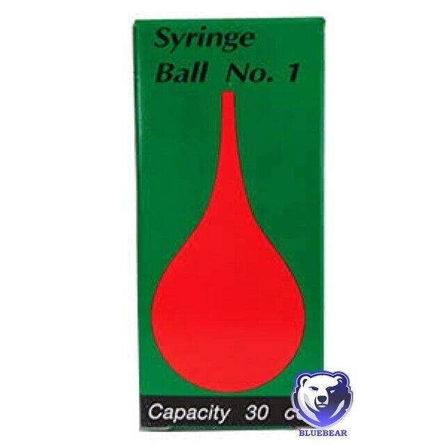 SYRINGE BALL No.1 ไซริงค์บอล ลูกยางแดงเอนกประสงค์ ใช้ดูดของเหลว ...