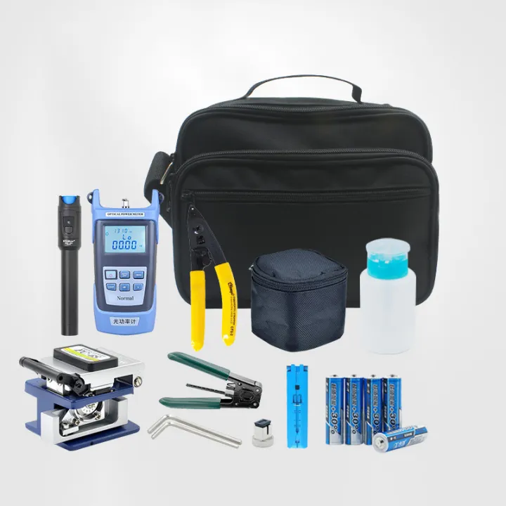 Fiber Optic FTTH Tool Kit FTTH Assembly Optical Fiber Termination Tool ...