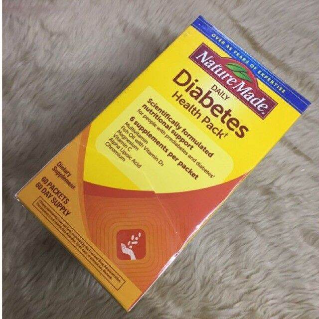 Nature Made Daily Diabetes Health Pack 60 Packets | Lazada PH