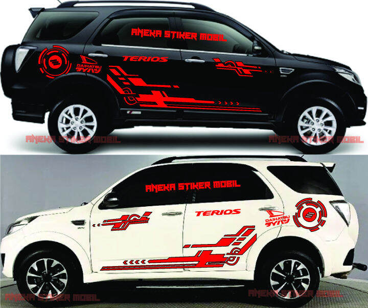 Stiker Mobil Terios Lama Striping Mobil Terios Keren | Lazada Indonesia