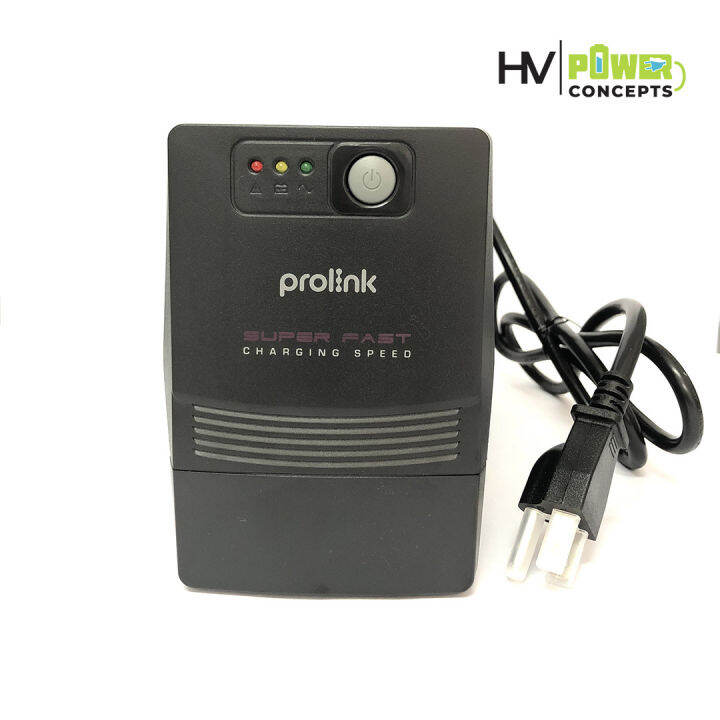 Prolink Uninterrupted Power Supply Super Fast Charging Line Interactive ...