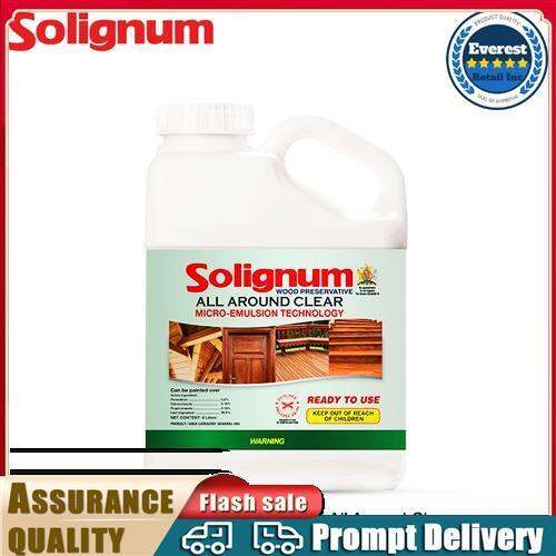 Solignum Wood Preservative All Around Clear 4 Liters - (AZ Colourless ...